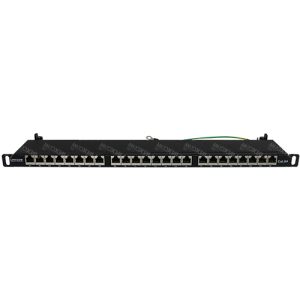 STP CAT6A Patch Panel 24-Port PCB IDC 0.5U - Linxcom UK